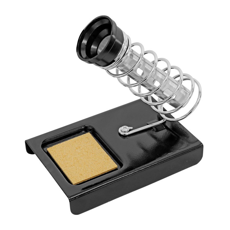 Soporte para cautín y limpiador de esponja MH-005 Mendoza - FERRETIP