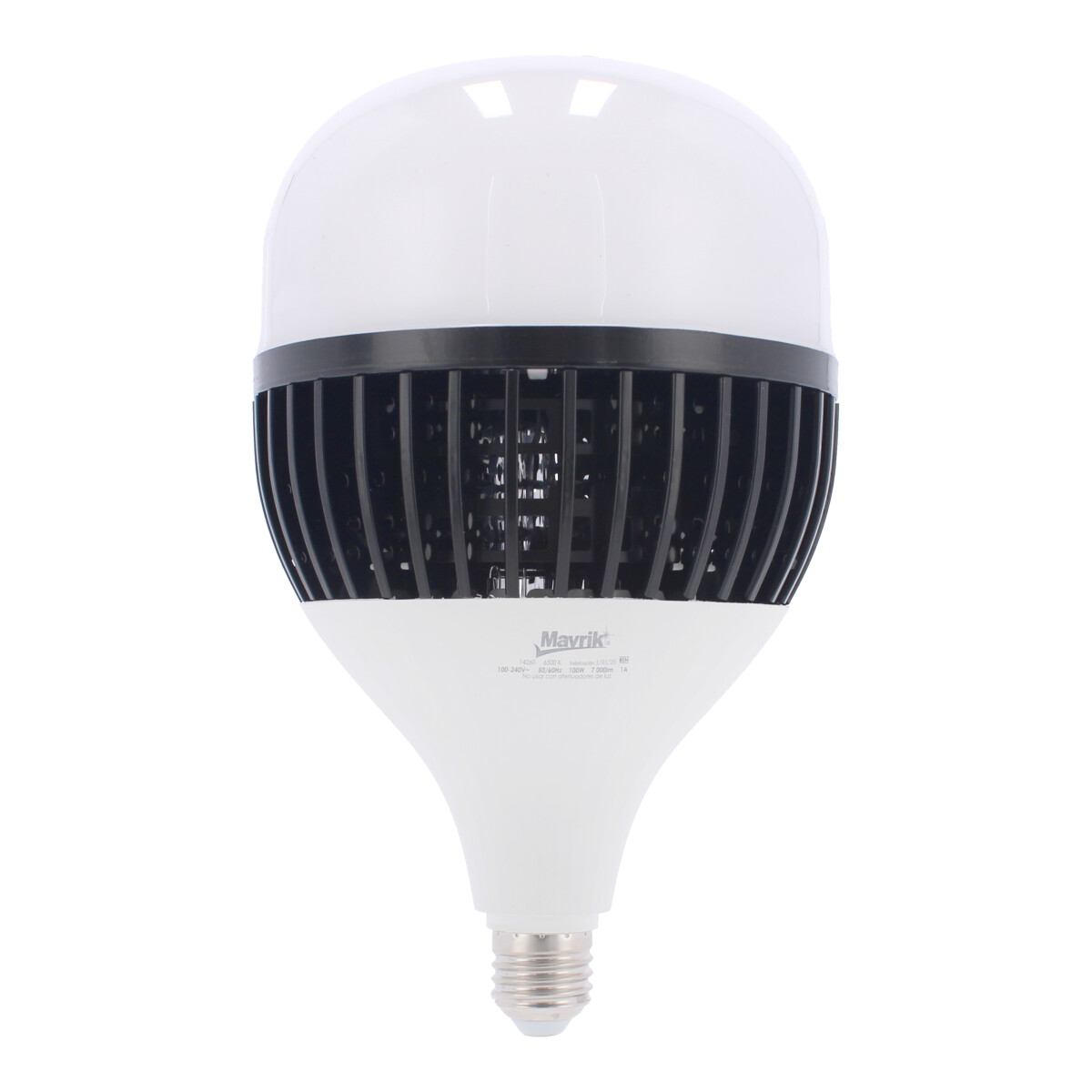Foco extra High LUMEN LED con disipador de aluminio 100 W 14260 Mavrik ...