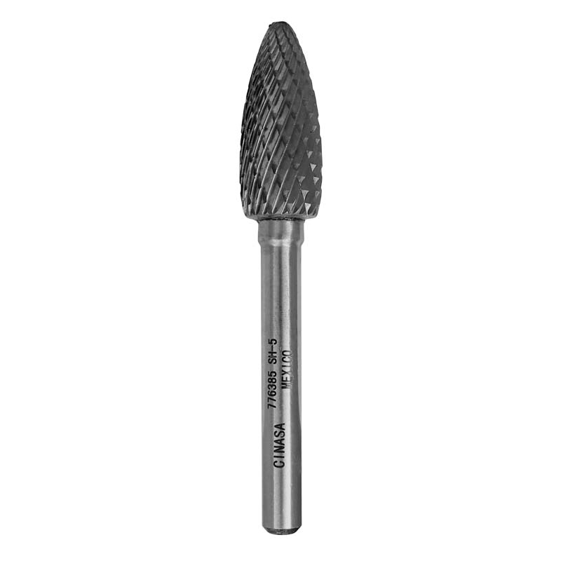 Lima rotativa flama forma "H" 1/2" x 1-1/4" x 1/4" 776385 Cinasa ...