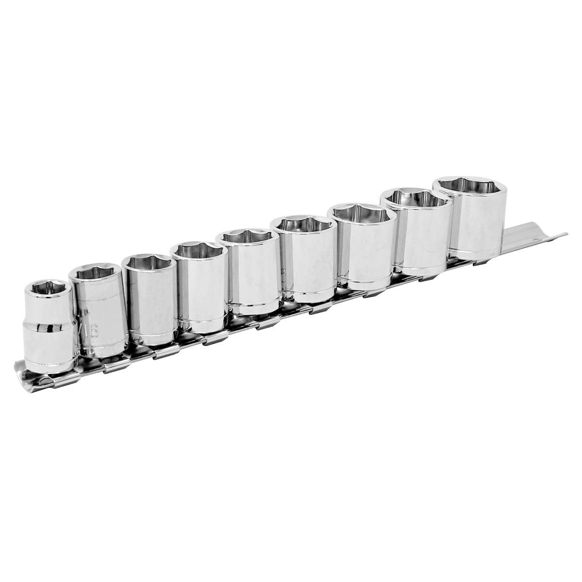 Juego de dados estándar mando 3/8" con 9 piezas WF2010 Wolfox ...