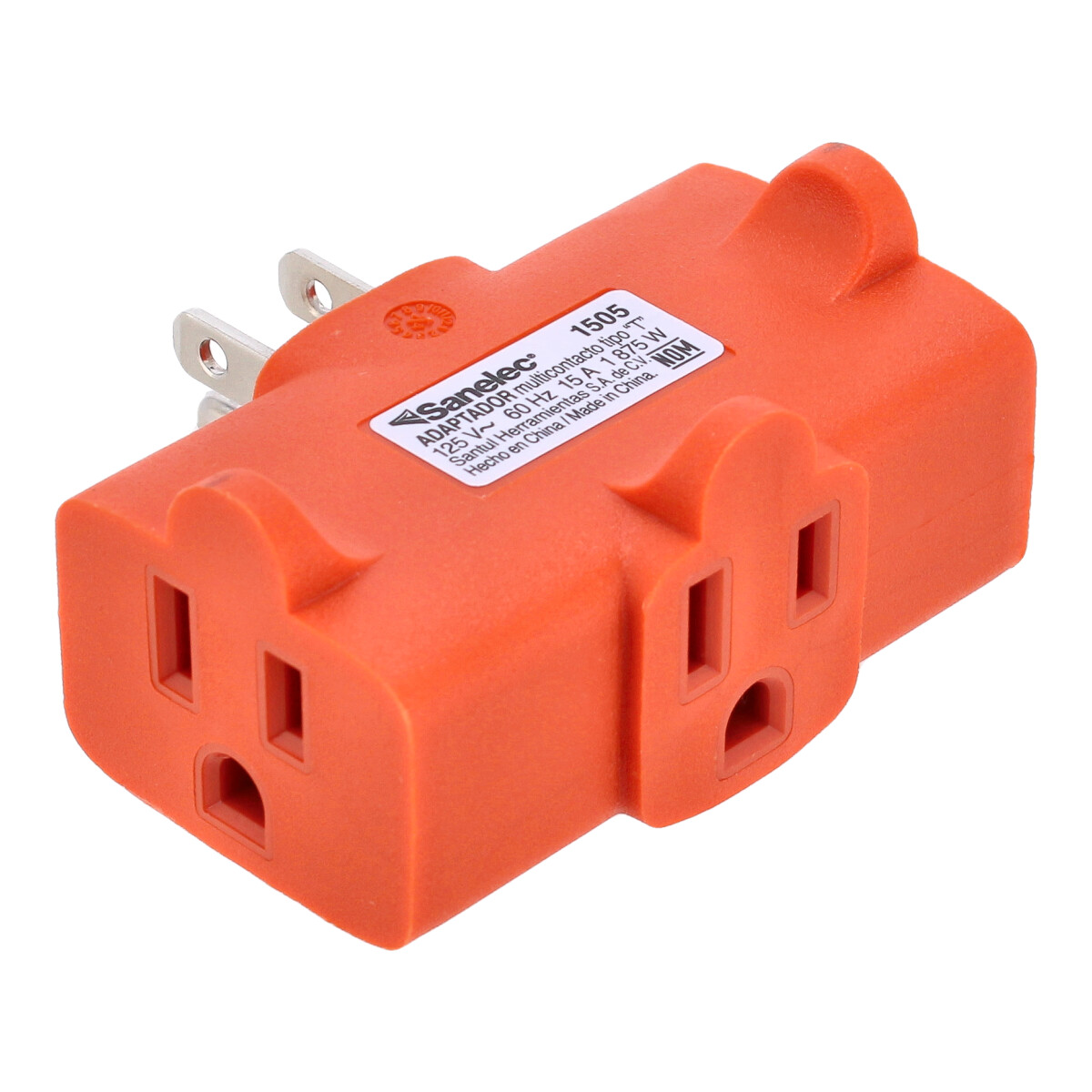 Adaptador multicontacto tipo "T" 1505 Sanelec - FERRETIP